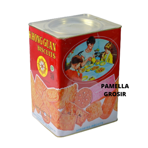 KHONG GUAN BISKUIT / BISCUITS KALENG 1600GR SNACK makanan ringan ...