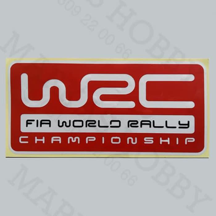 Stiker / Sticker WRC Fia World Rally Championship | Lazada Indonesia