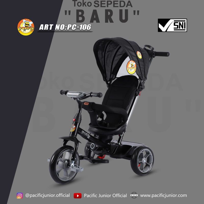 TB - Sepeda Roda 3 PACIFIC PC-106 | Lazada Indonesia