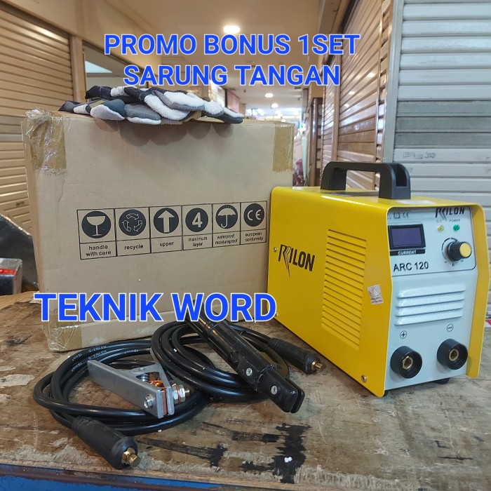 MESIN LAS RILON ARC 120 INVERTER RILON ARC 120 | Lazada Indonesia