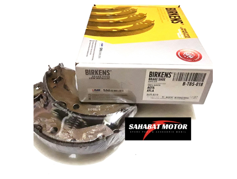 KAMPAS REM BELAKANG AGYA AYLA BRAKE SHOE AGYA BIRKEN | Lazada Indonesia