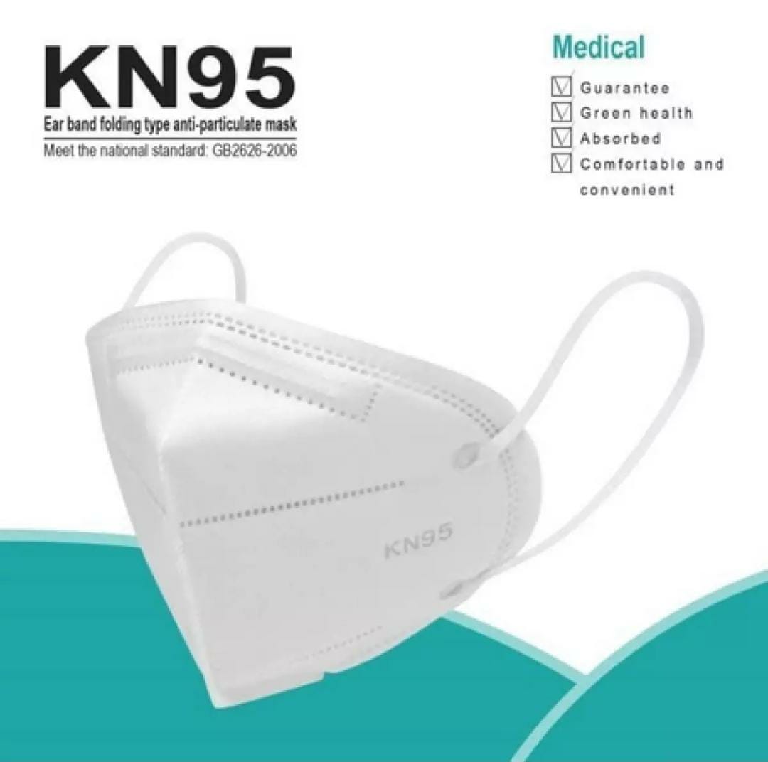 Masker Kesehatan KN95/KN 95 Original 5 Ply Protective Mask Masket ...