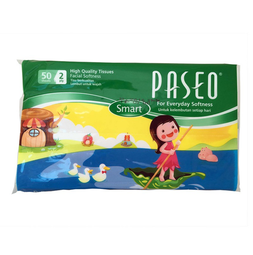 Tissue Paseo 50 sheet / Tisu / Tissue PASEO kecil / Tisu Tissue Paseo ...