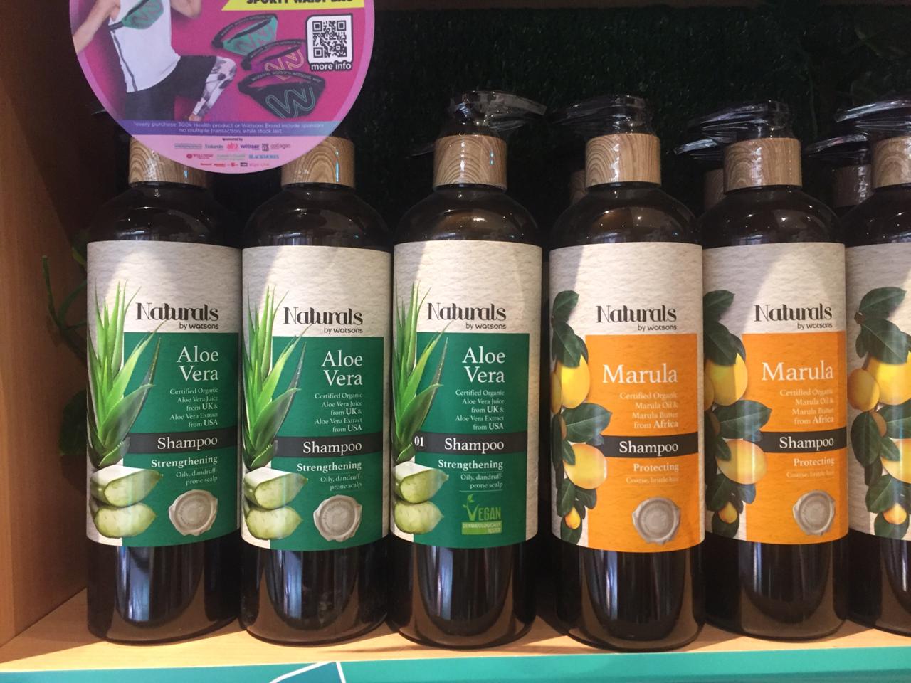 Naturals by watson shampoo Aloe vera | Lazada Indonesia