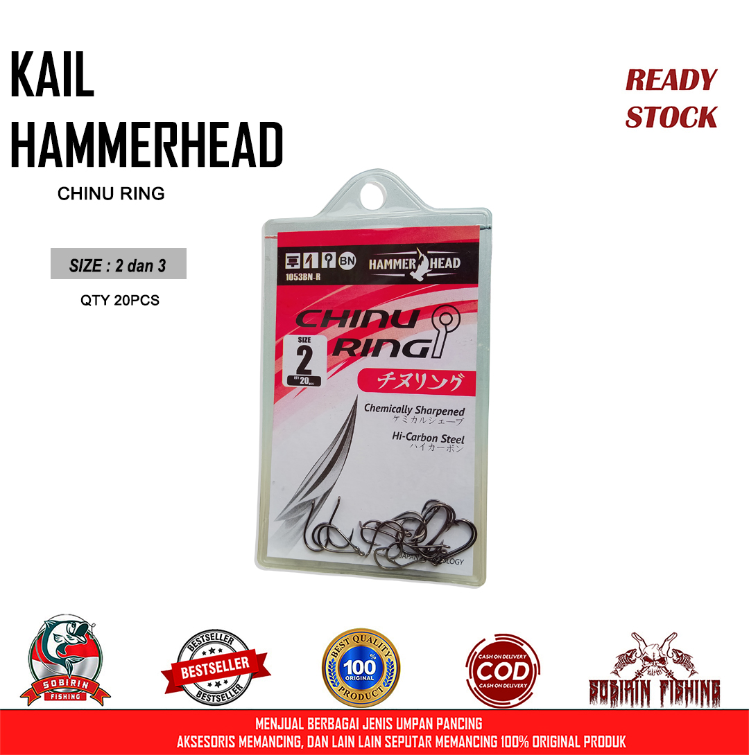Mata Kaill Hammerhead Chinu Ring 1053 Sure Chemically Sharpened Hi Carbon Stell Japan Technology ...