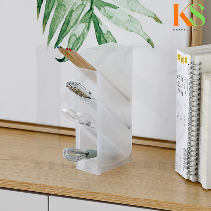Rak Alat Tulis Serbaguna Desk Organizer Storage Kotak Penyimpanan ...