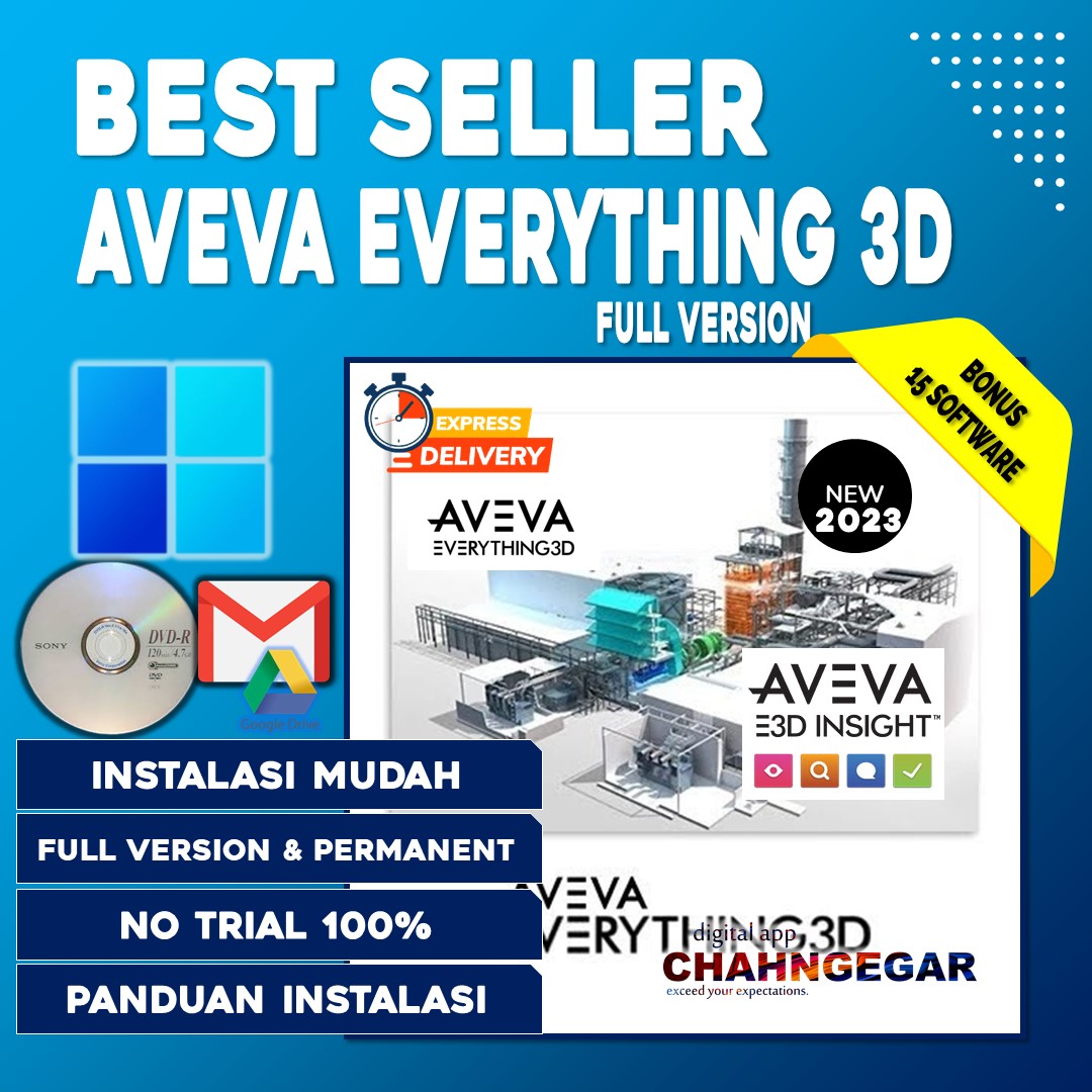 AVEVA Everything 3D Full Version Software AVEVA E3D Design Piping ...