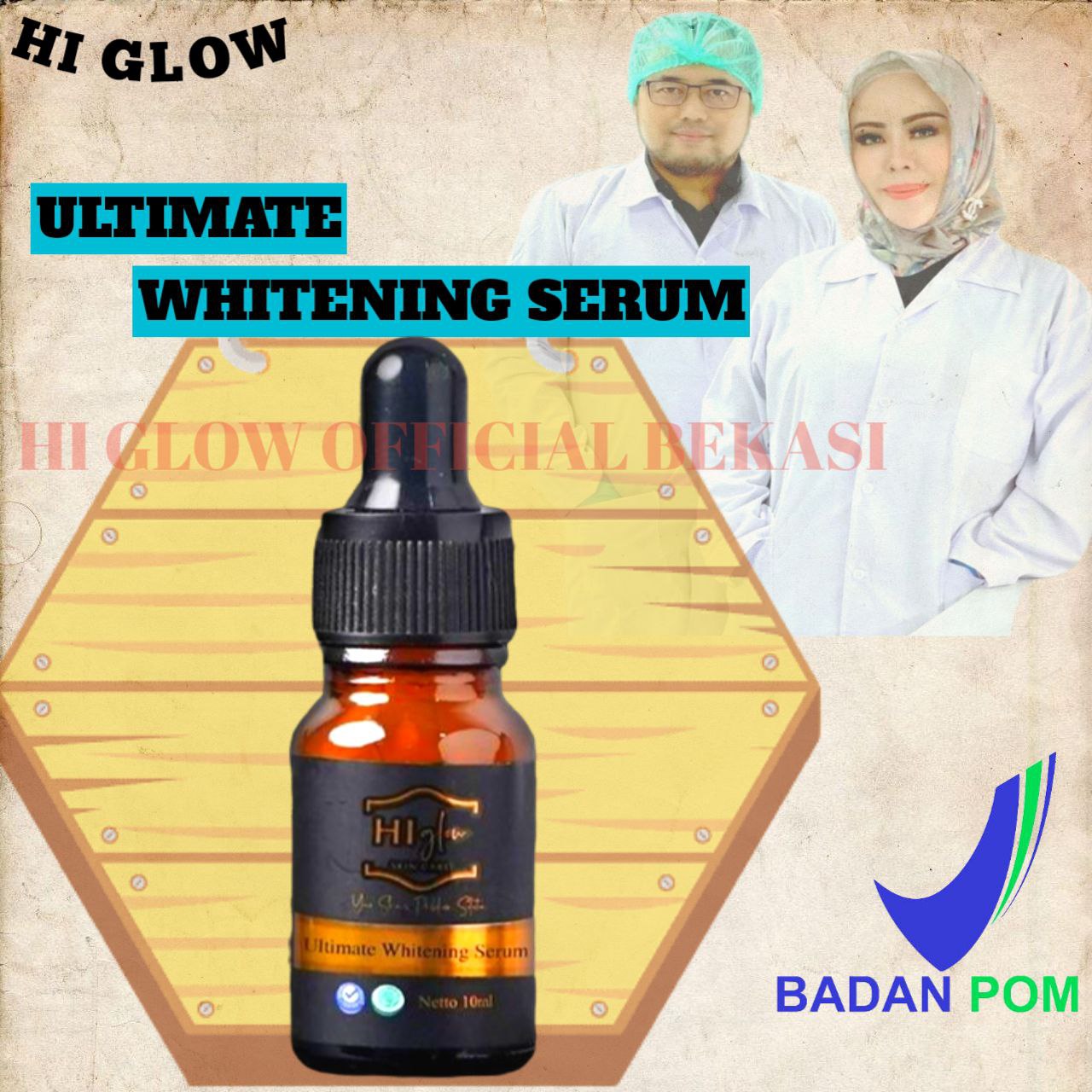 Serum - Ultimate Whitening Serum Hi Glow Skin Care BPOM RI | Lazada ...