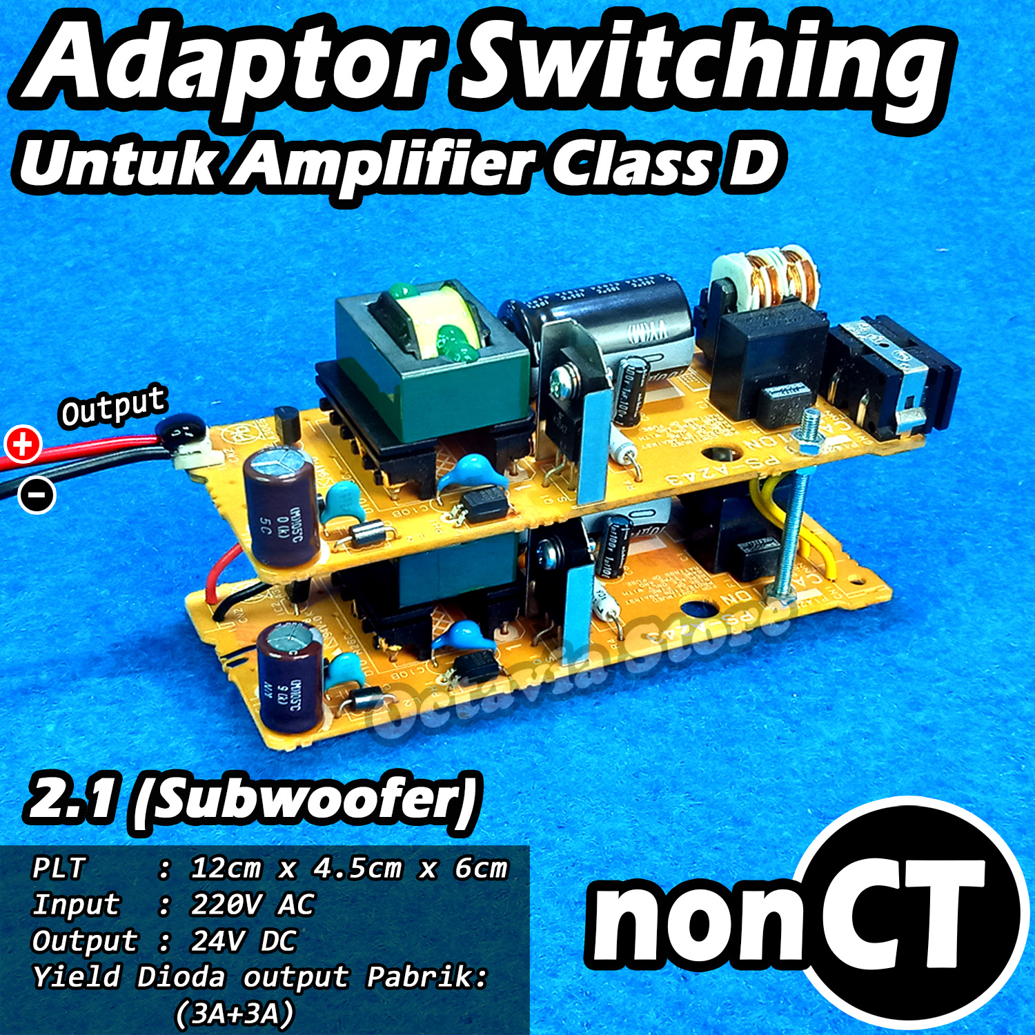 SMPS powersupply 24V untuk amplifier Class D | Lazada Indonesia