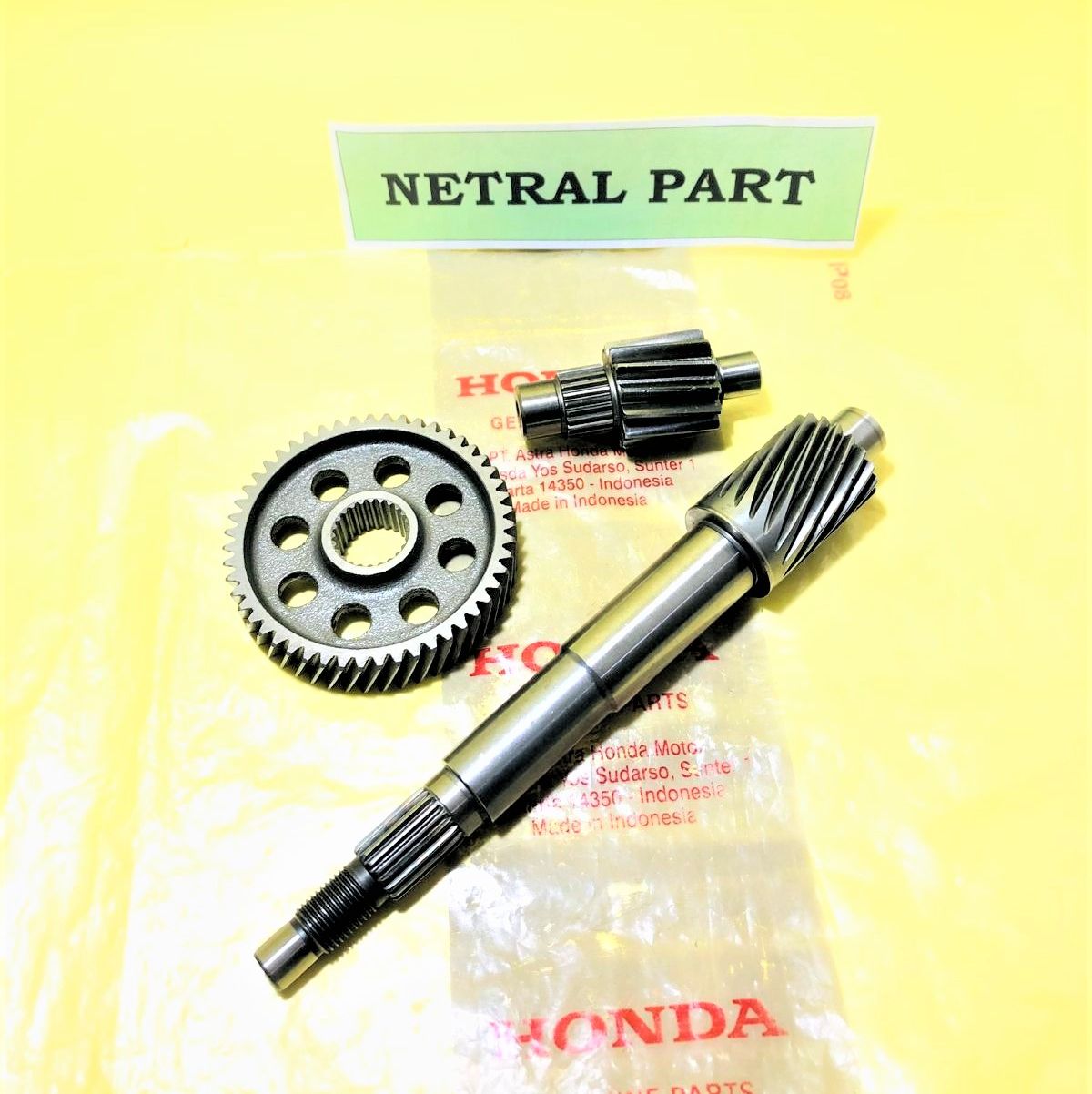 GIGI RASIO GEAR GIR RASIO GARDAN BELAKANG HONDA VARIO 125 OLD LAMA ...