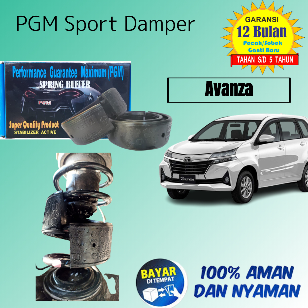 SPORT DAMPER / PEREDAM GUNCANGAN MOBIL / KARET DAMPER / SPRING BUFFER ...