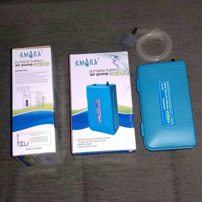 Portable Aerator / Air Pump / Blower Udara utk Hidroponik, Aquaponik ...