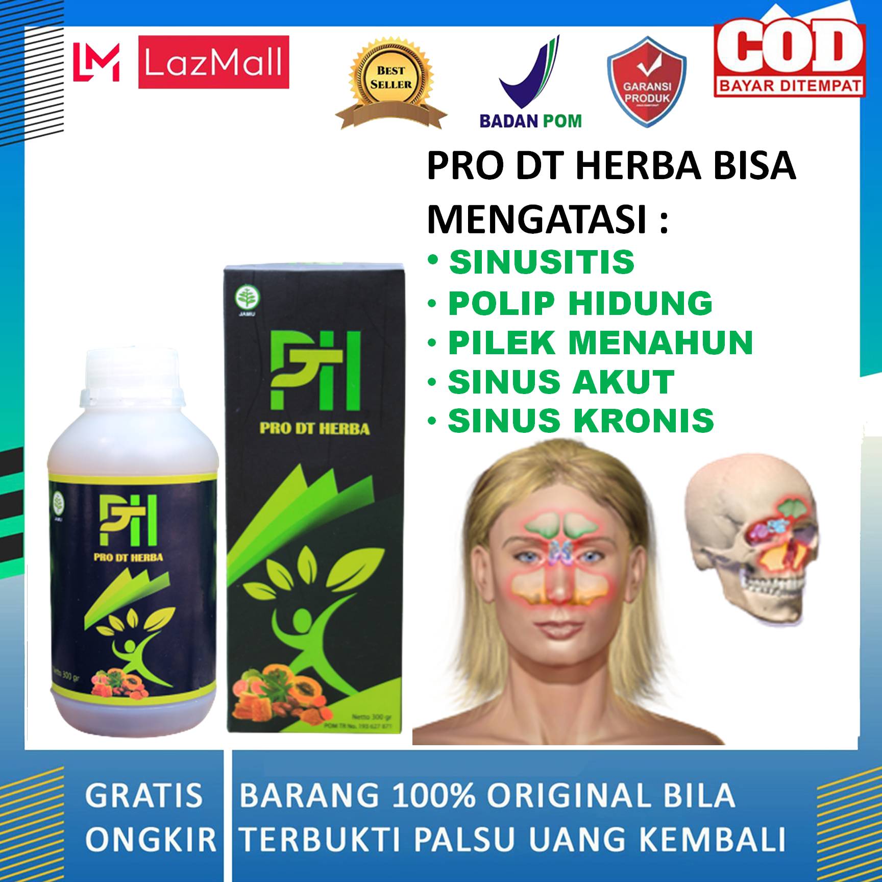 Obat sinusitis paling ampuh, Obat Sinusitis pilek menahun, Obat ...