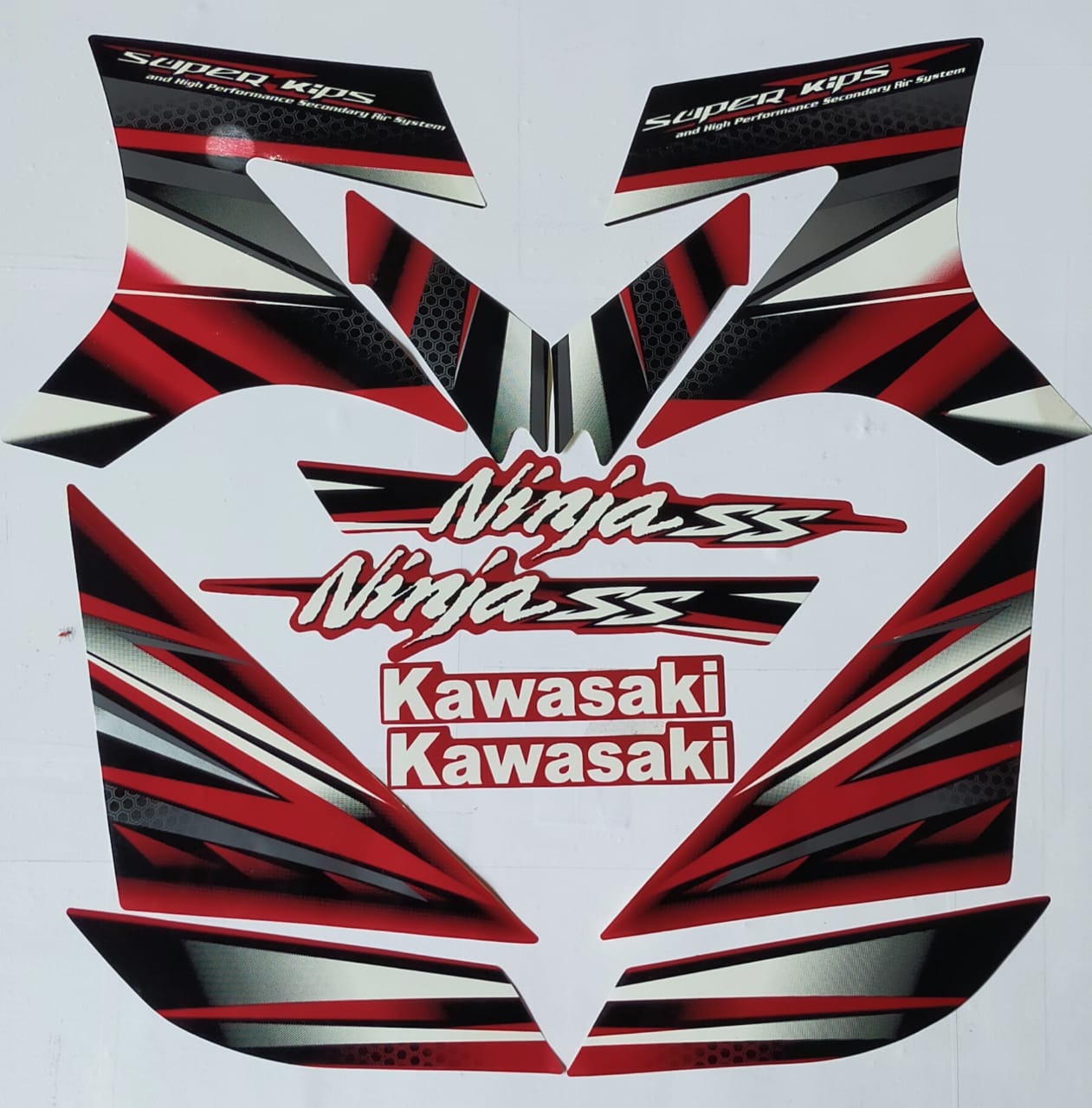 LIS BODY STRIPING STIKER BODY KAWASAKI NINJA SS 2013 MERAH/stiker ... LIS BODY STRIPING STIKER BODY KAWASAKI NINJA SS 2013 MERAH/stiker ...