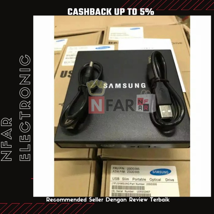 Dvd RW External Samsung DVD Portable CD RW External DVD ROM Eksternal ...