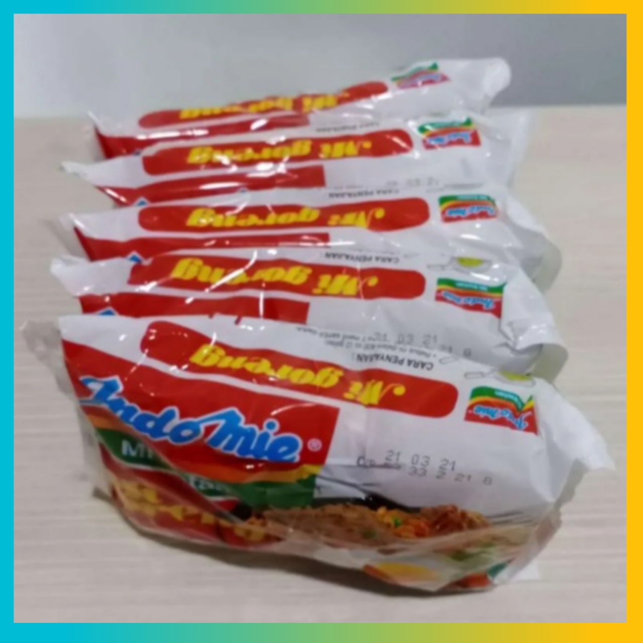 PAKET 5 BUNGKUS Indomie Goreng Spesial Asli Original 85 Gram Mie Goreng ...