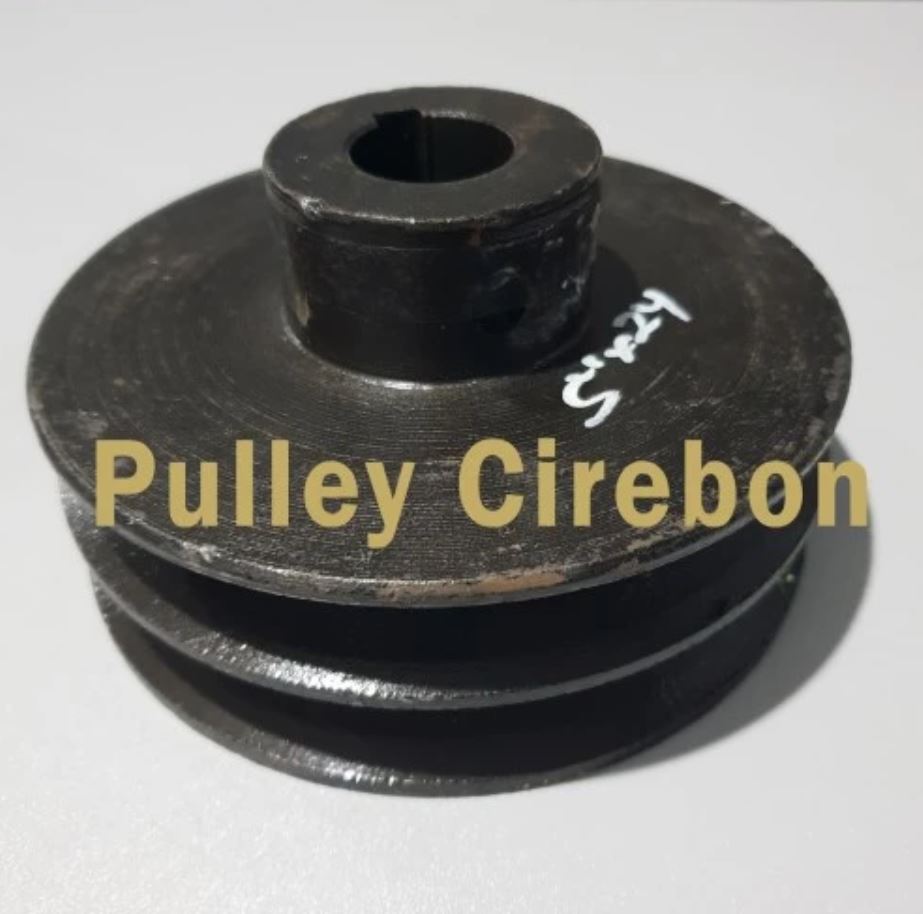 Pulley Pully Puli Besi Cor 5 inch Jalur 2 Type A atau Type B | Lazada ...