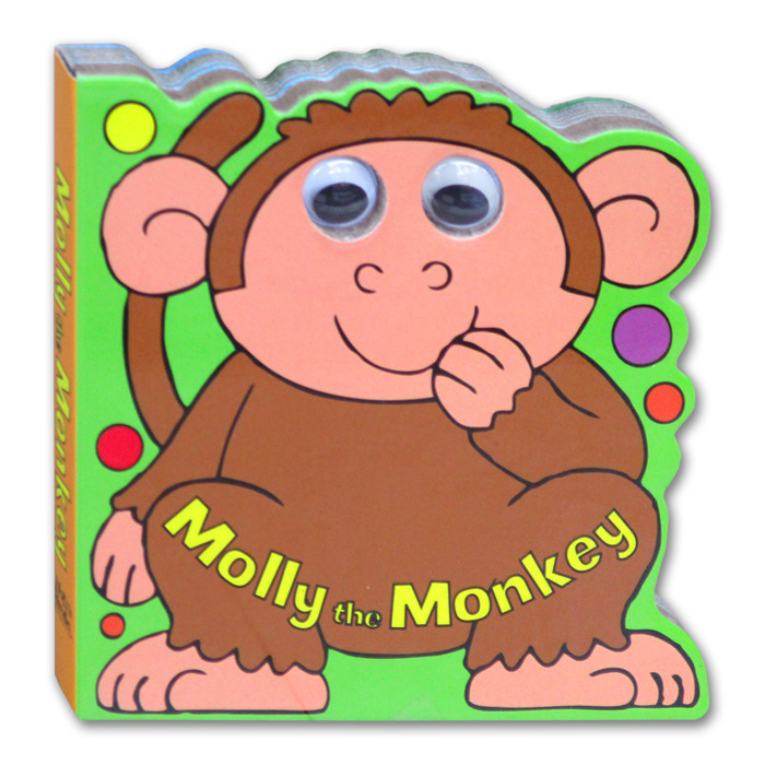 Molly the Monkey Moving Eyes Board Book | Lazada Indonesia