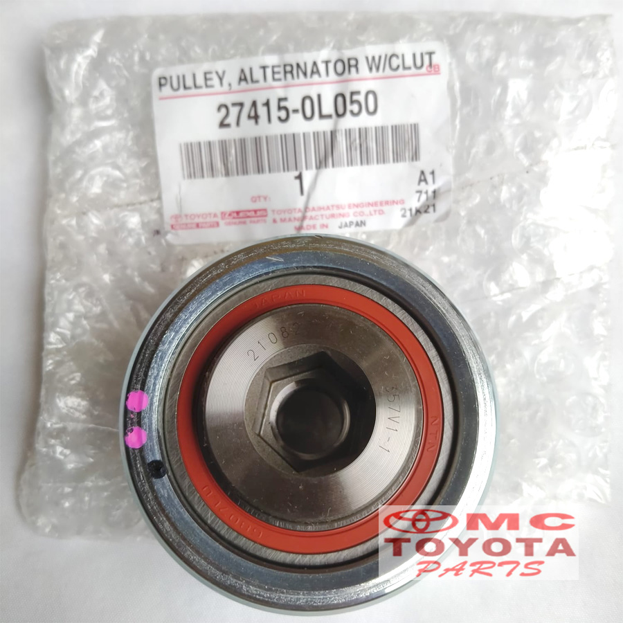 Pulley Alternator Dinamo Innova Reborn Hilux Fortuner New Diesel 27415 ...