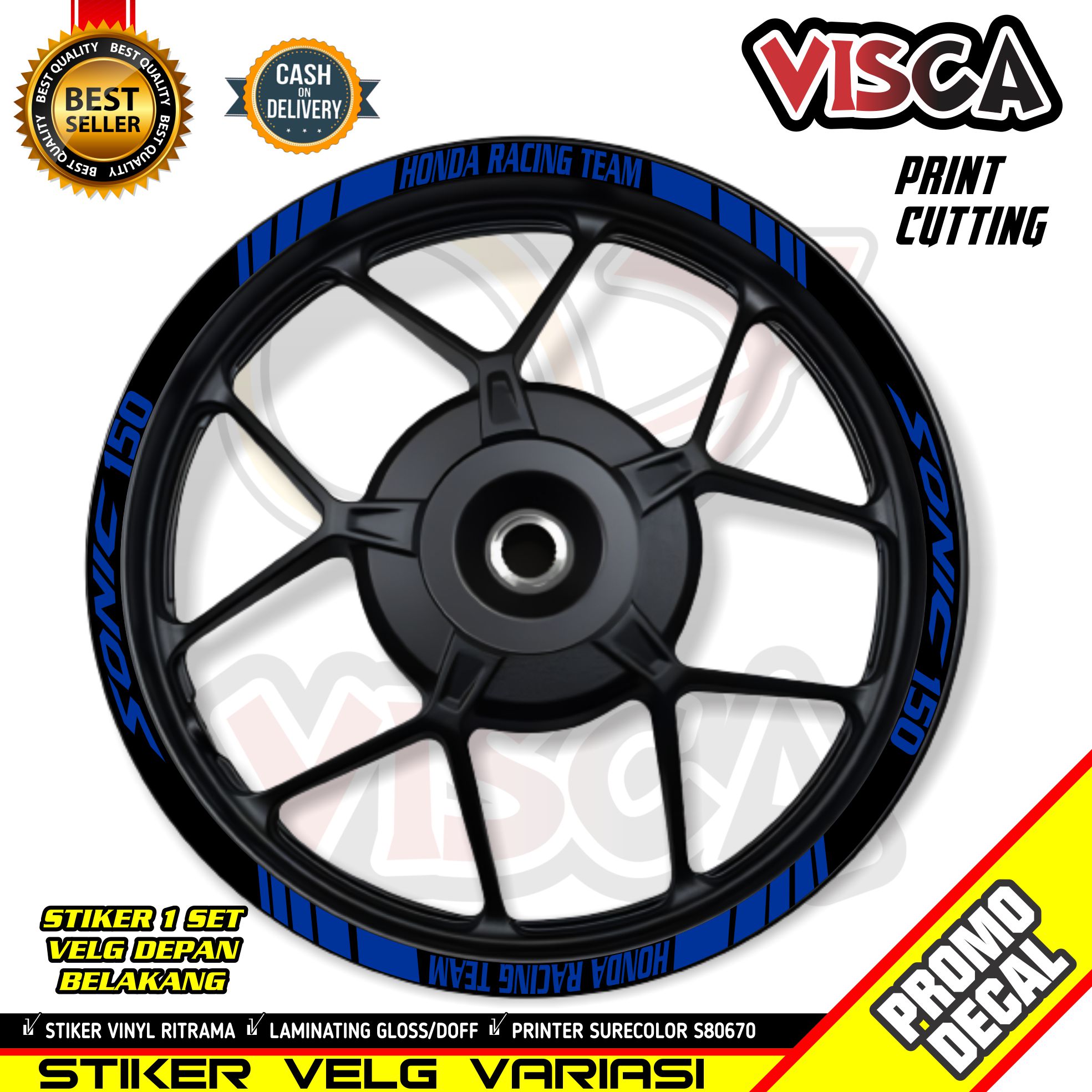 Stiker Velg - List Velg Motor - Stiker Velg Ring 17 Sonic 150 R Motif ...