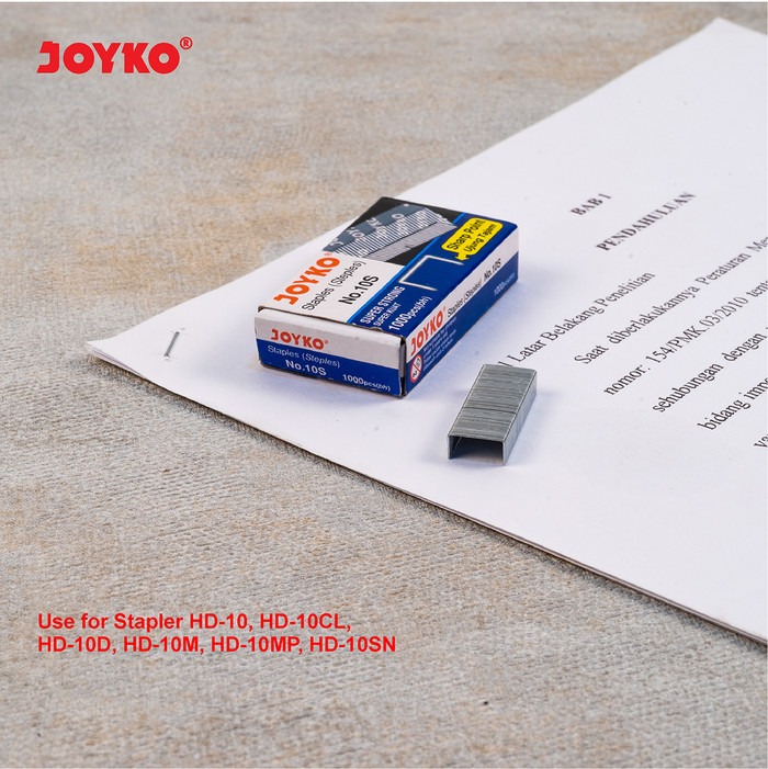Joyko Staples no. 10S Isi Hekter Kecil HD10 Steples Refill Hekter ...