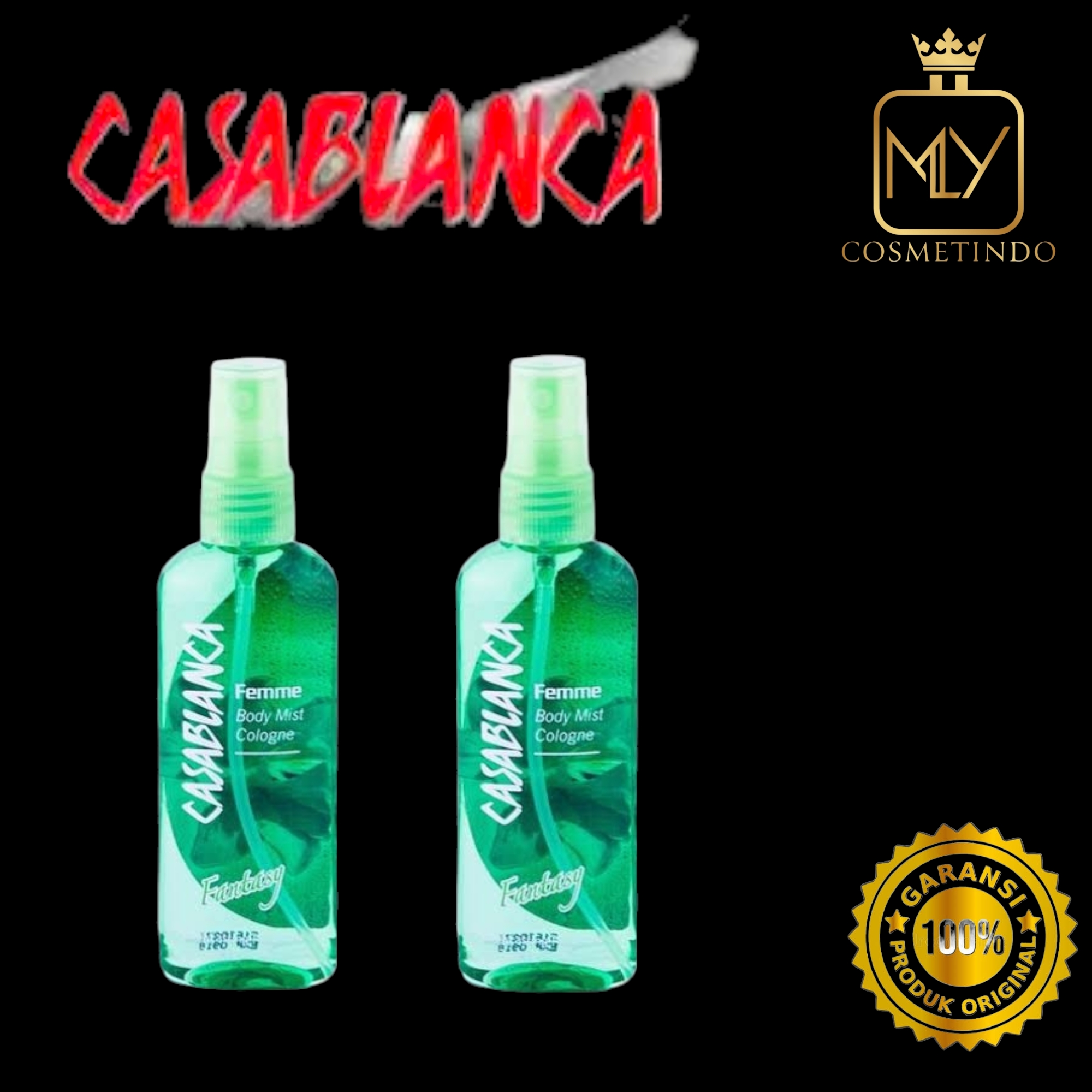 Casablanca Body Mist Cologne 50ml [Produk Dijamin ori dan Bergaransi ...
