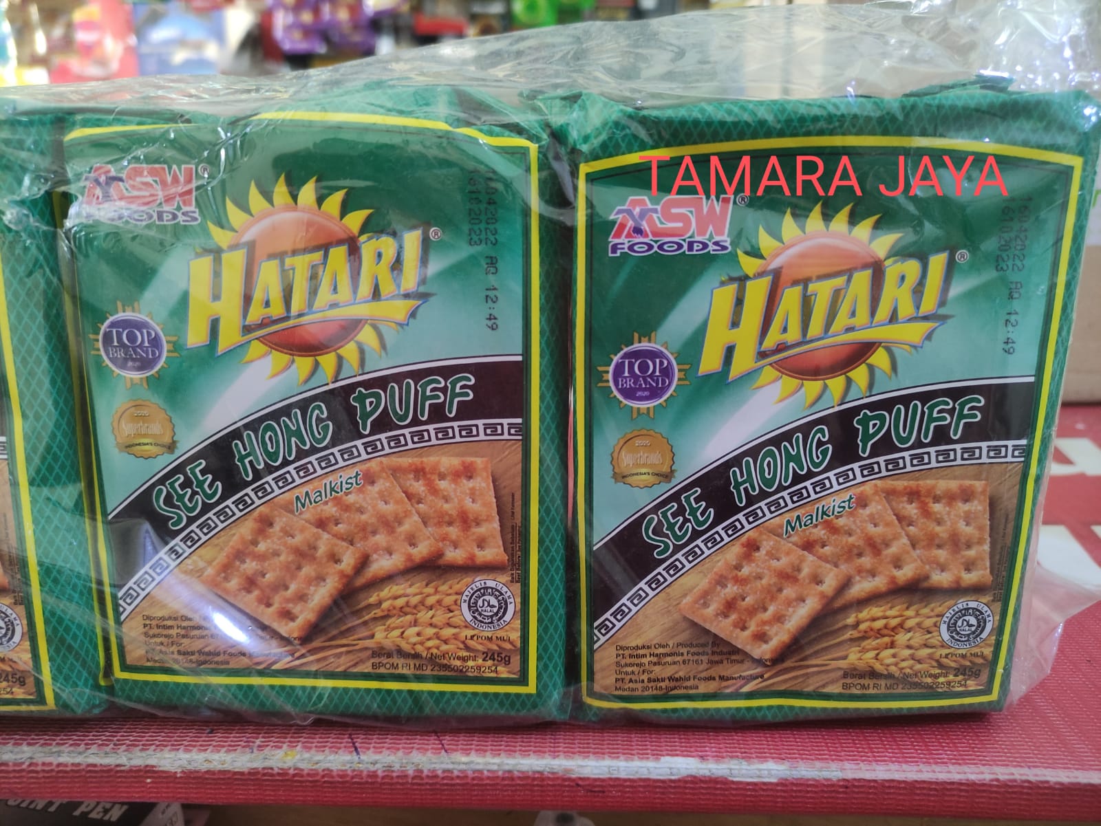 HATARI MALKIST GULA SEE HONG PUFF 245 GR ( HARGA 1 PCS ) | Lazada Indonesia