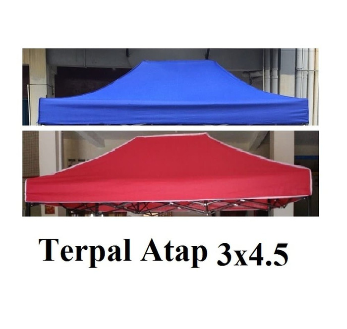 ATAP TENDA LIPAT 3X4,5 TENDA ATAP SAJA | Lazada Indonesia