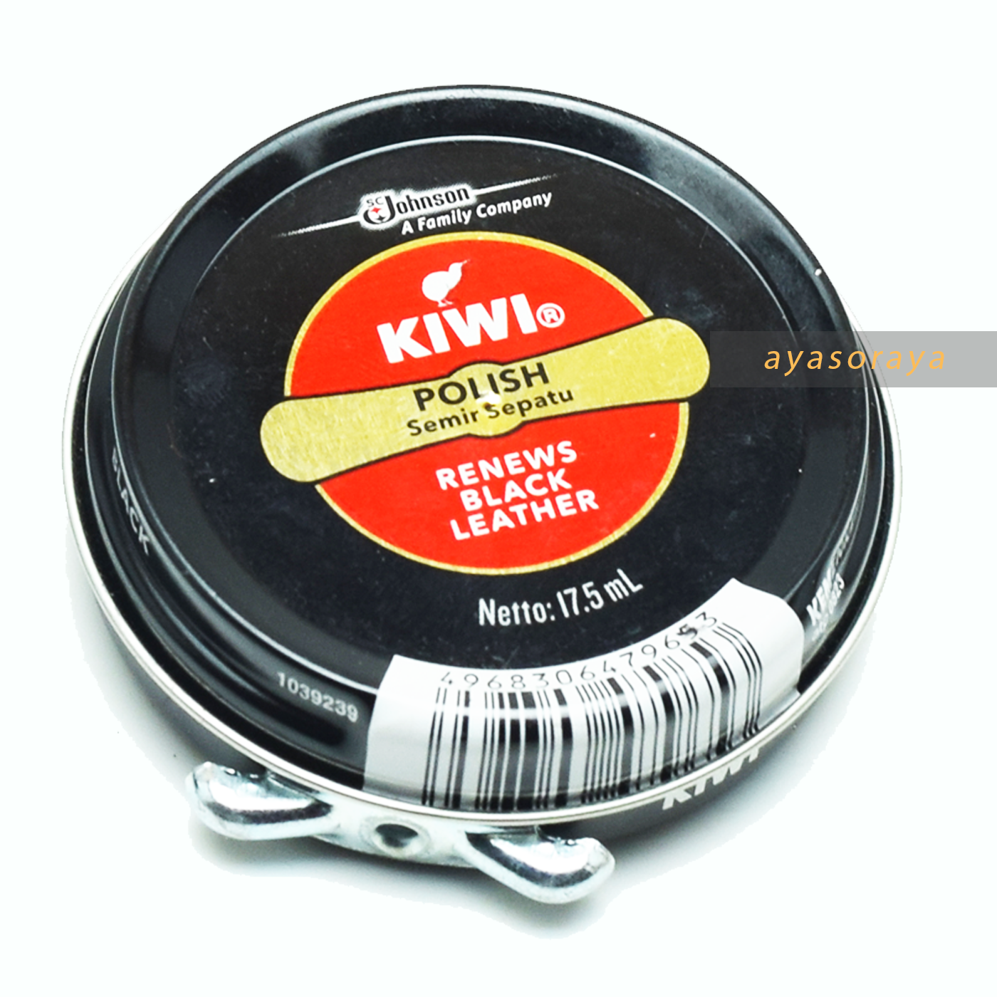 SEMIR SEPATU Kulit KIWI - Leather SHOE POLISH Gosok Warna Hitam Coklat Netral - 45ML - WETAN ...