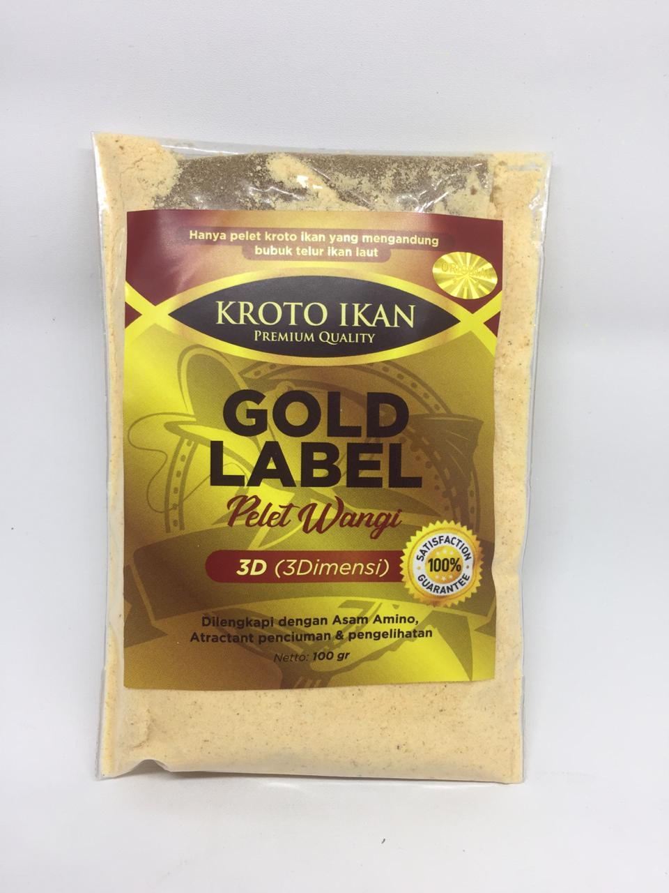 Pelet Wangi Tiga Dimensi (3D) - Gold Label dr Kroto Ikan | Lazada Indonesia