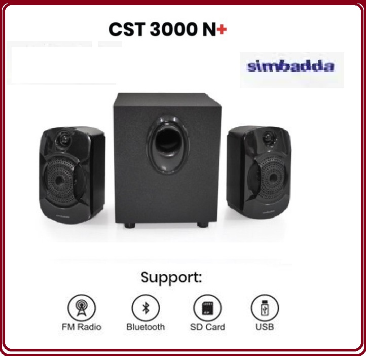 Speaker Simbadda CST 3000N+ Bluetooth Music Player + Subwoofer ...