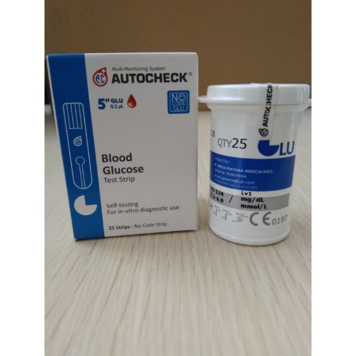 Strip Autocheck Glucose/ Gula darah | Lazada Indonesia