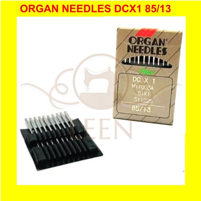 Jarum Organ DCx1 13 Original Japan DC x 1 Needles Jahit Obras LEEN ...