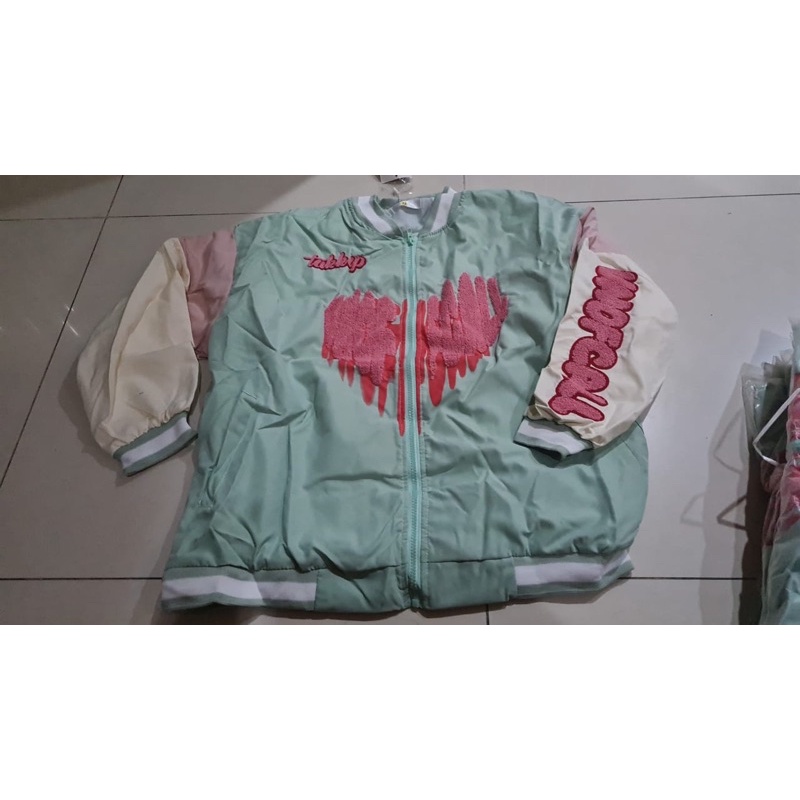 [READY] LAST RESTOCK TAKKEP TUFF VARSITY JACKET KOREA OVERSIZED RACER ...