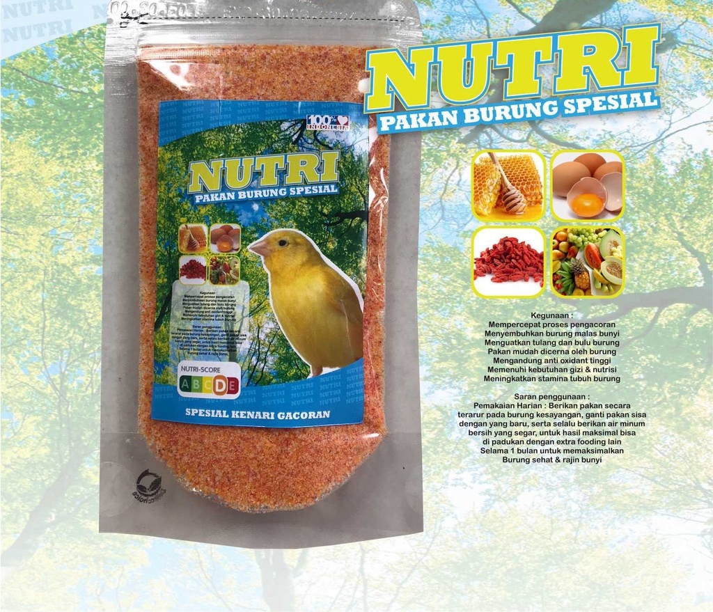 cede kenari pakan kenari spesial harian breeding dan lomba | Lazada ...