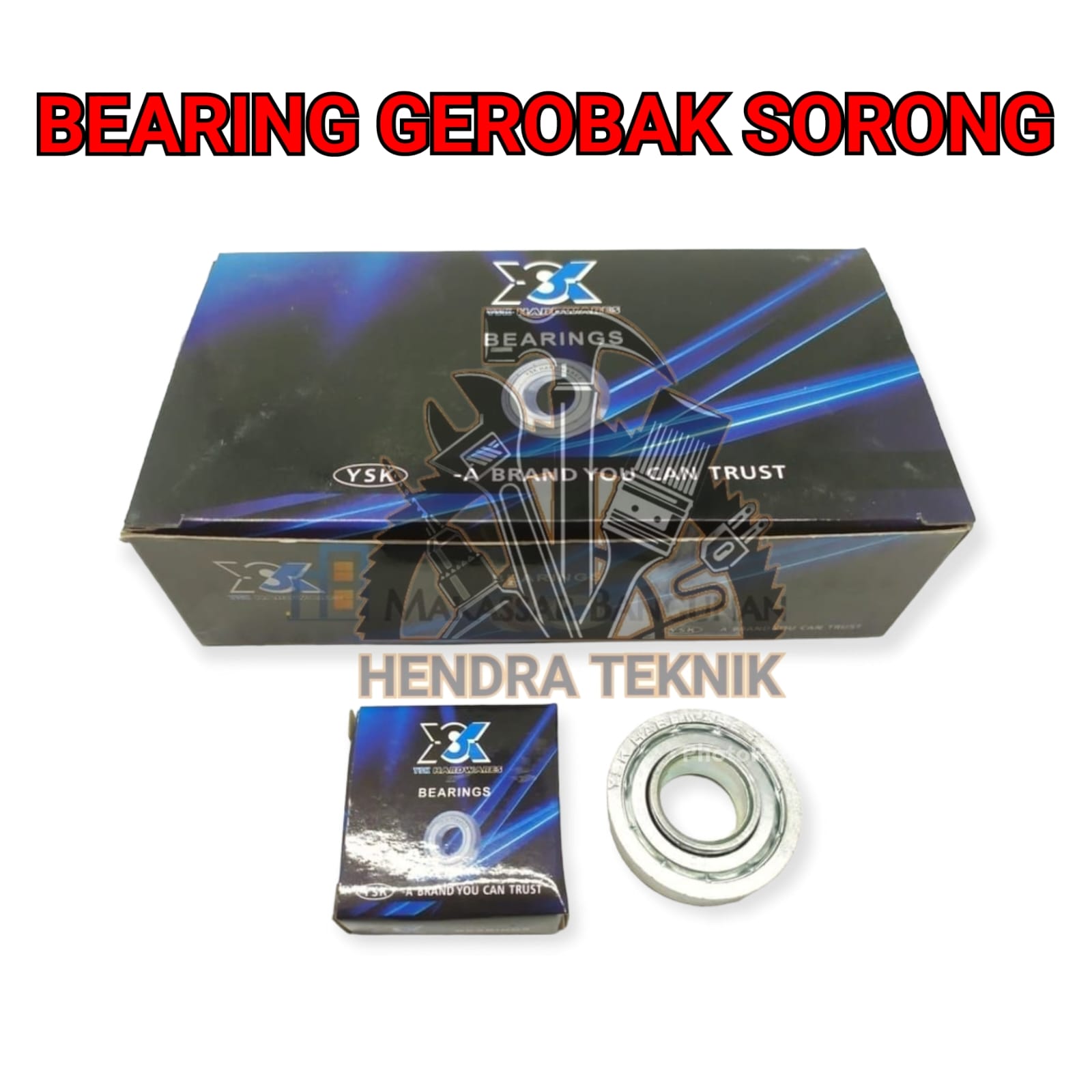BEARING GEROBAK SORONG KLAKER KERETA DORONG LAHER GEROBAK PASIR ANGKONG ...