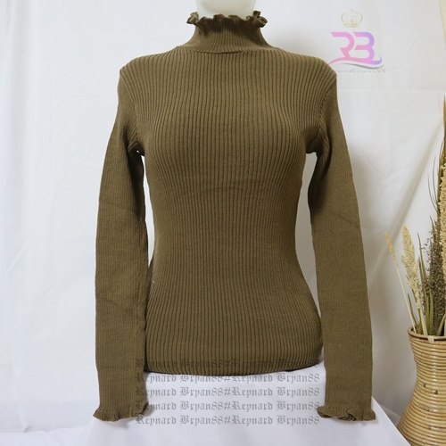 SWEATER TURTLENECK RAJUT / KERAH TINGGI RAJUT WANITA / ATASAN ... SWEATER TURTLENECK RAJUT / KERAH TINGGI RAJUT WANITA / ATASAN ...