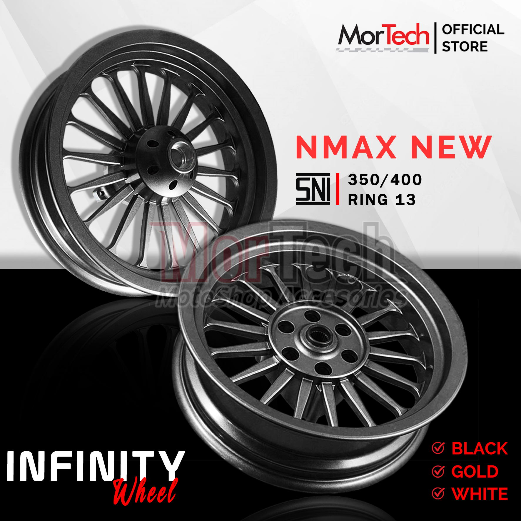 Velg Pelek Racing Tapak Lebar VRossi Venom Galaxy 2 Rochell Model ...