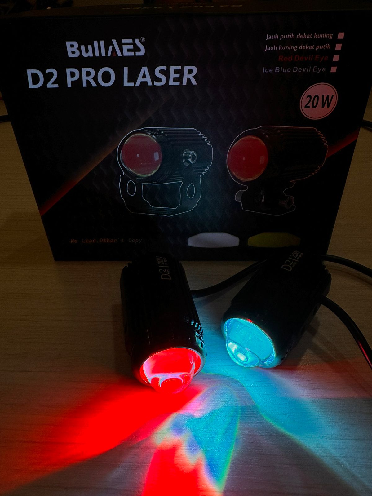 COD NEW PRODUK VIRAL / Laser Lampu Tembak D2 Laser 20 Watt PRO Laser ...