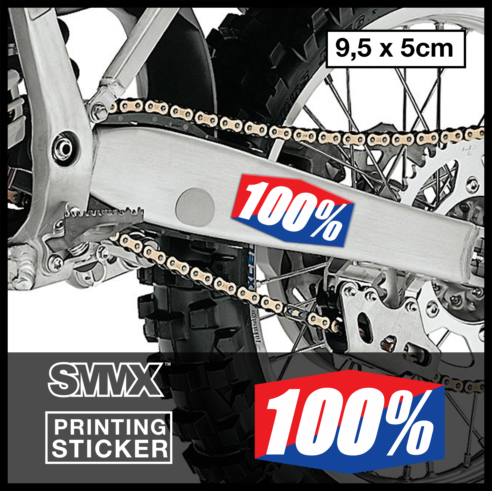 Sticker stiker 100 Percent persen | Lazada Indonesia