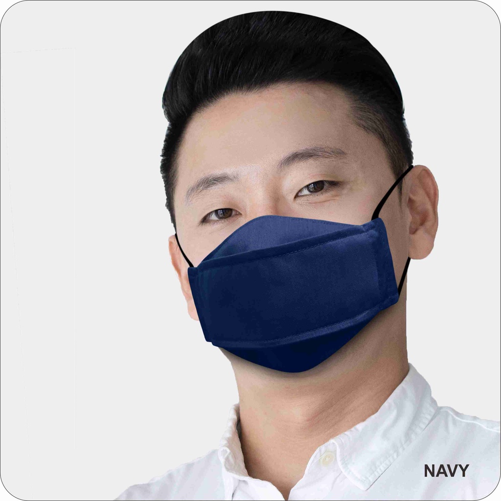 ELIO Masker Kain 3D Katun Ukuran XL plus Stopper | Lazada Indonesia