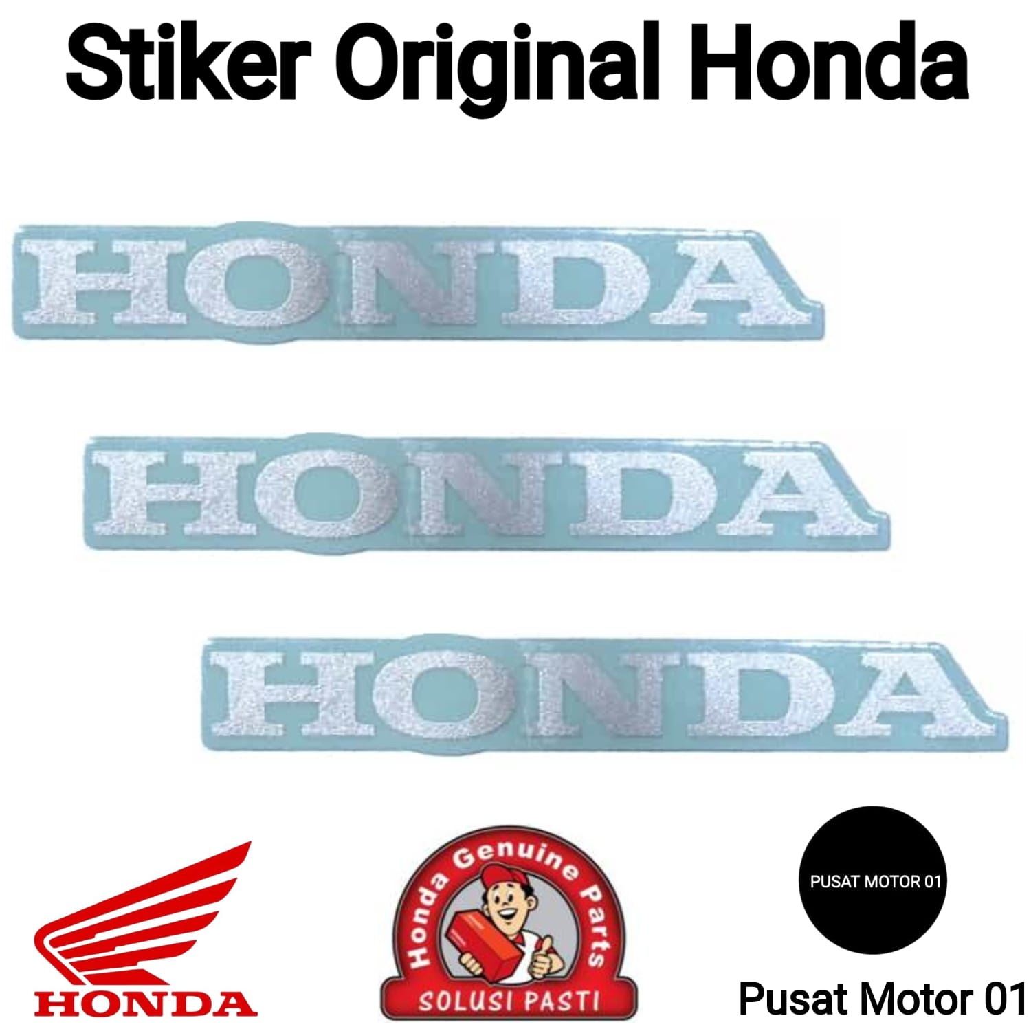 Stiker Original Ahm Honda Sticker Body Motor Honda Logo Asli | Lazada ...