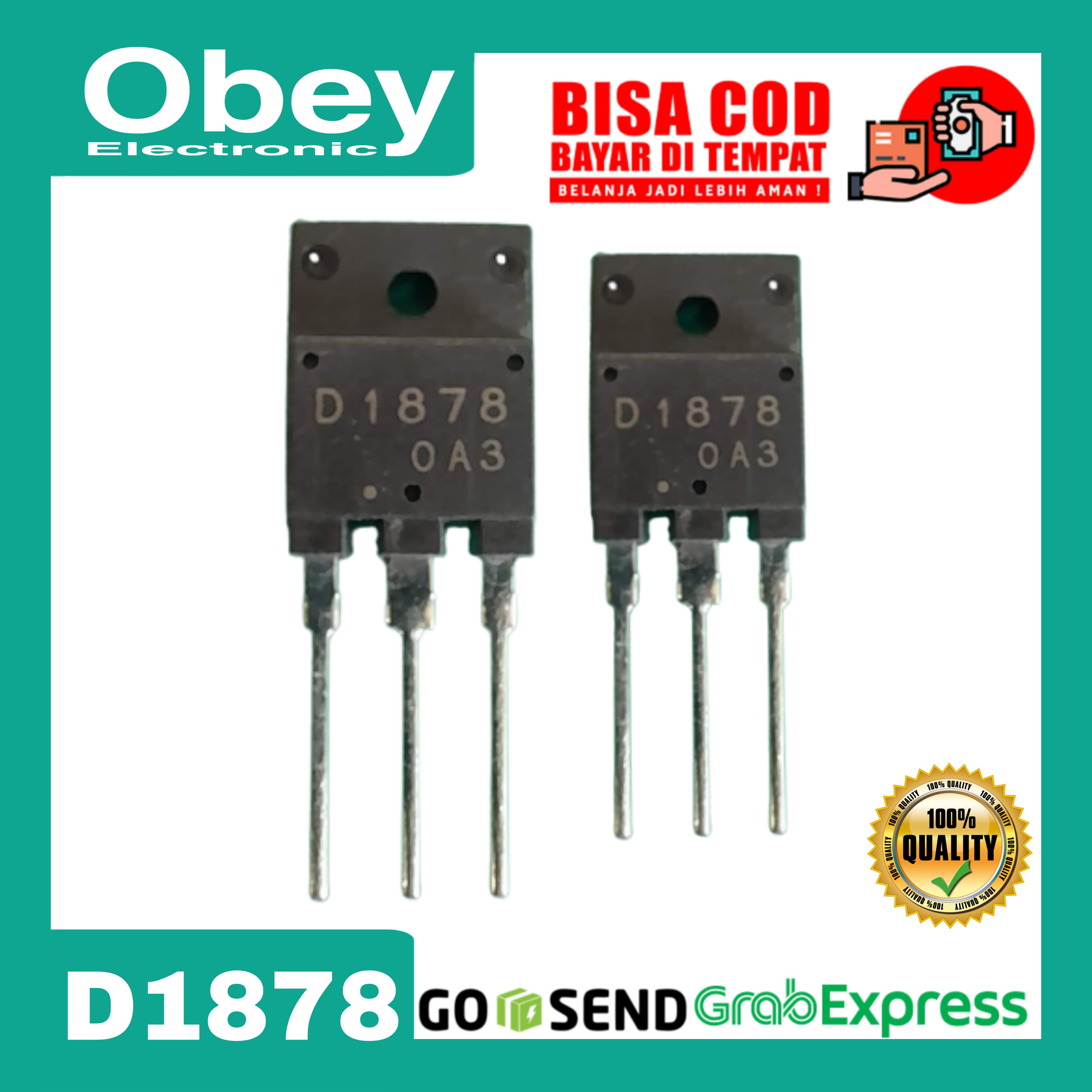 Transistor D1878/D 1878 Original | Lazada Indonesia