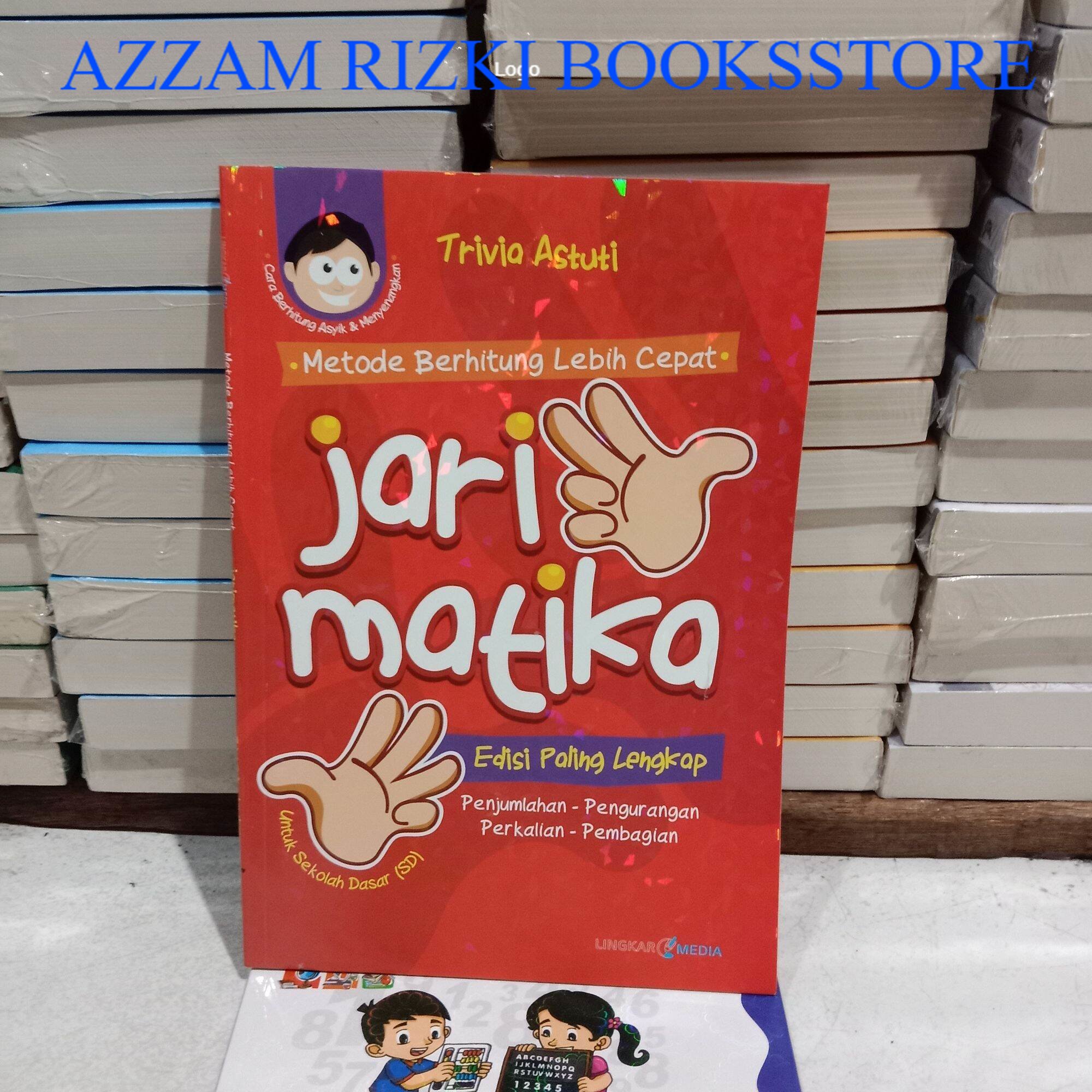 Buku Anak jari matika Metode Berhitung Lebih Cepat Full Color Original ...