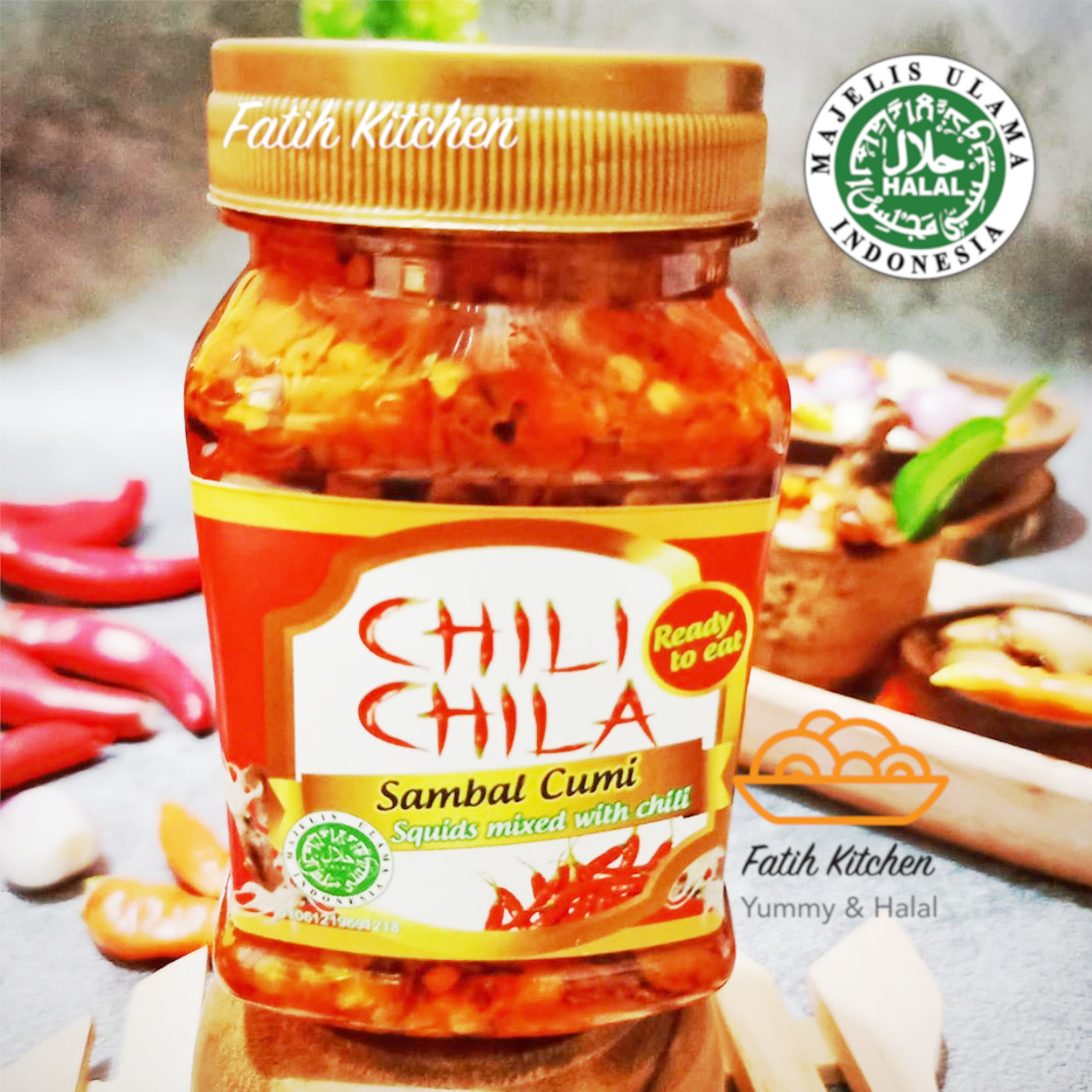 Chili Chila Sambal Cumi 210 gr Halal | Lazada Indonesia