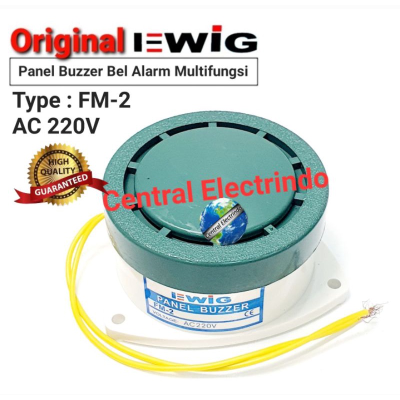 Bell/Bell Tet/Panel Buzzer FM-2 AC 220V EWIG. | Lazada Indonesia