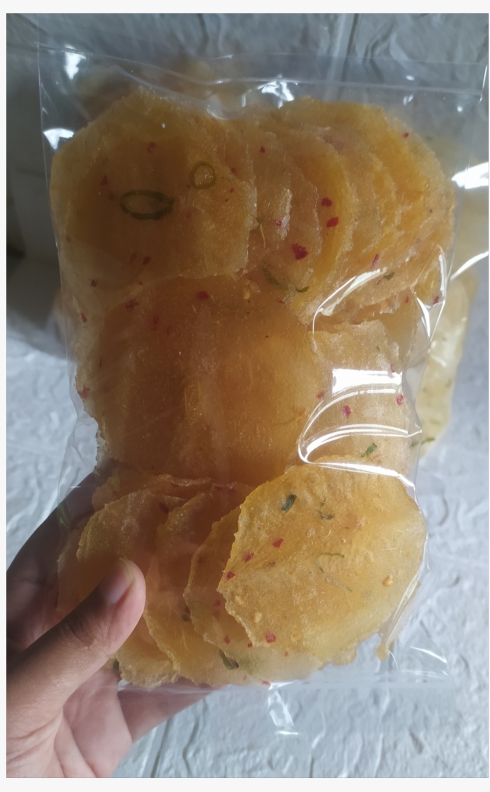 Opak Enye Kerupuk Kicimpring Singkong Mentah Sukabumi Gurih Makanan ...