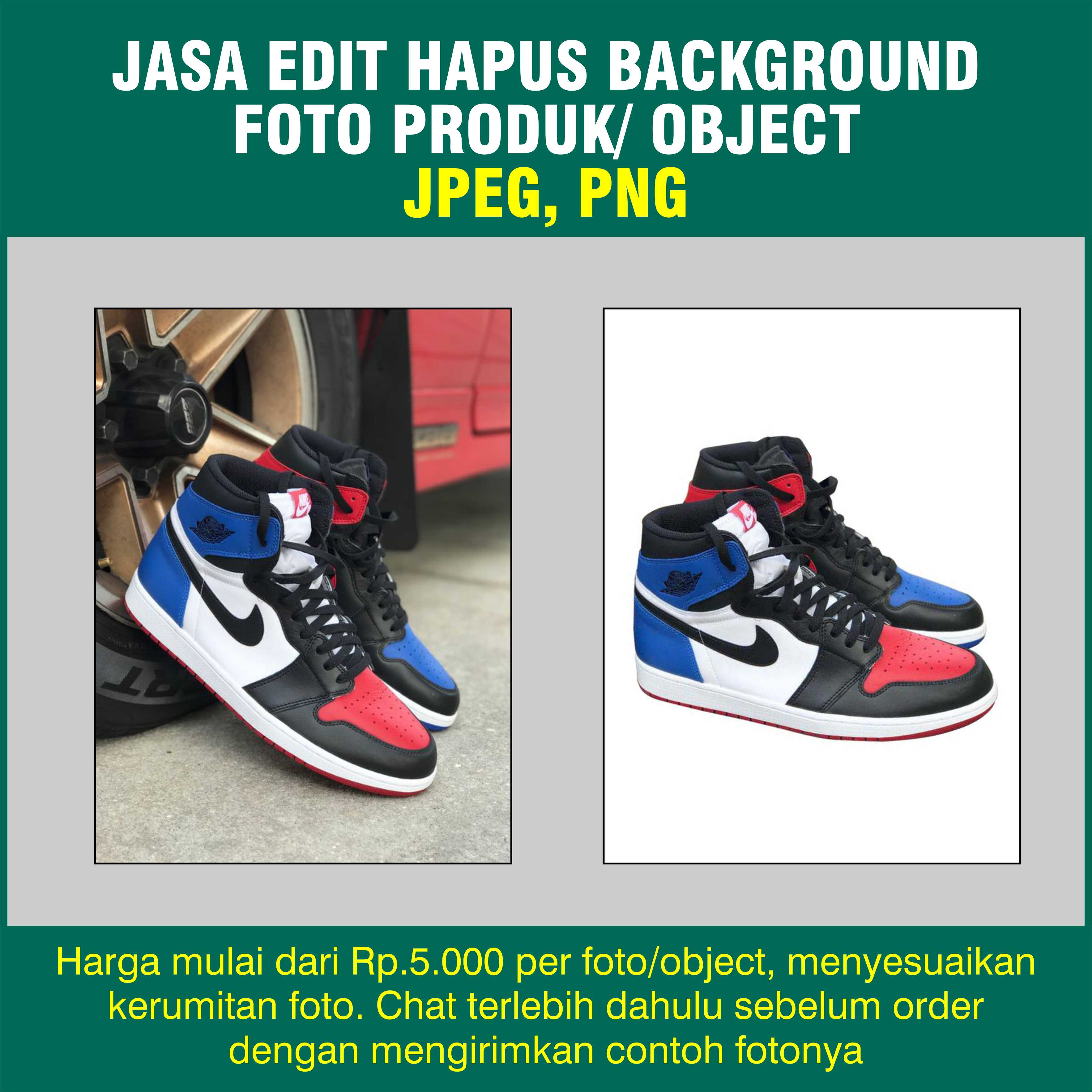 Jasa Desain/Design Edit Hapus Background Foto Produk/ Object | Lazada ...