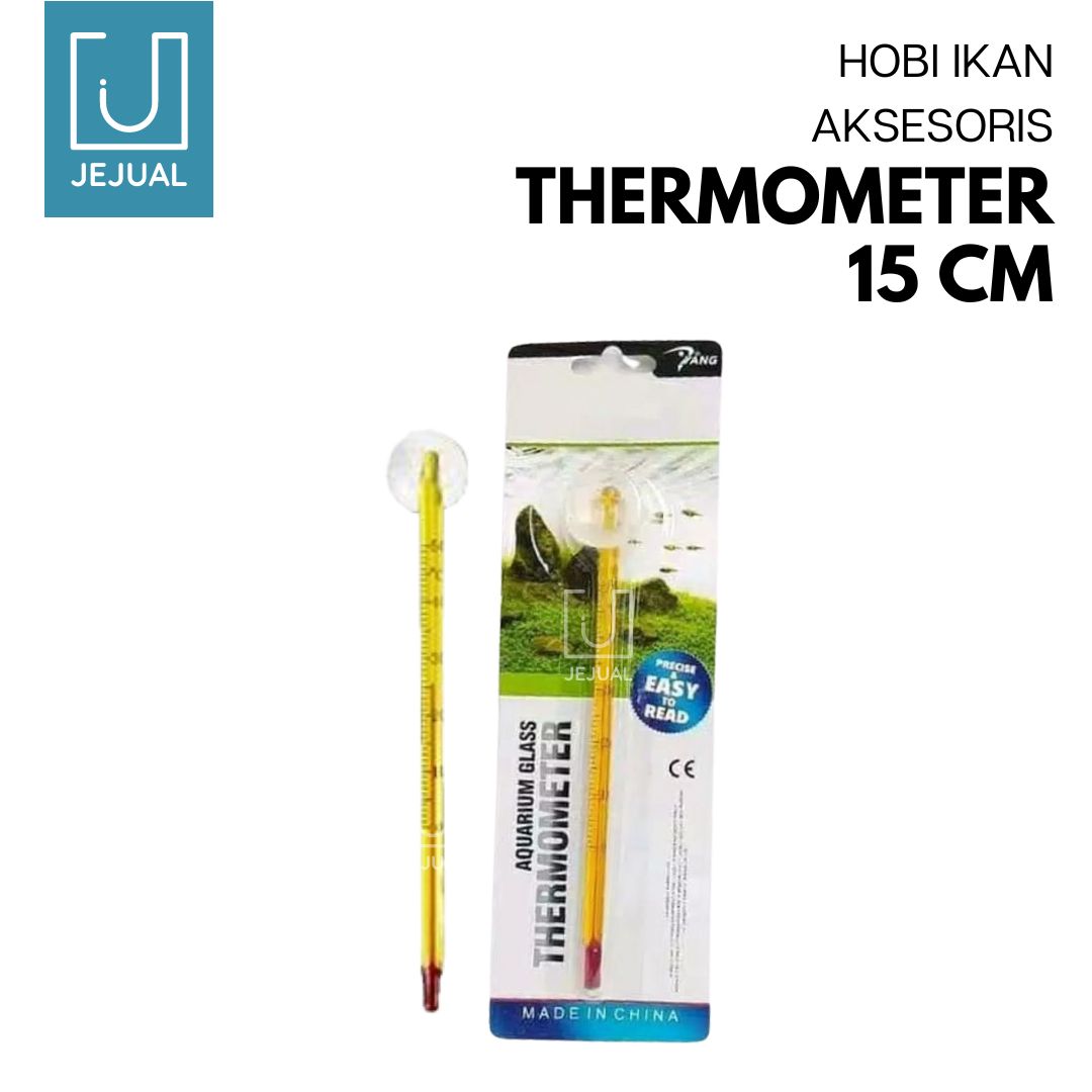 THERMOMETER AIR Panjang 15 cm Termo/Thermo Meter/Pengukur Suhu Air ...