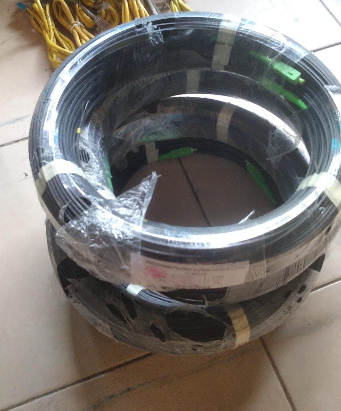 Kabel fiber optik drob core. 1 core 3slink.sc-sc.panjang 75 meter ...